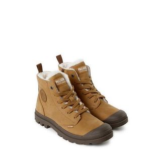 Palladium Boots unies en cuir