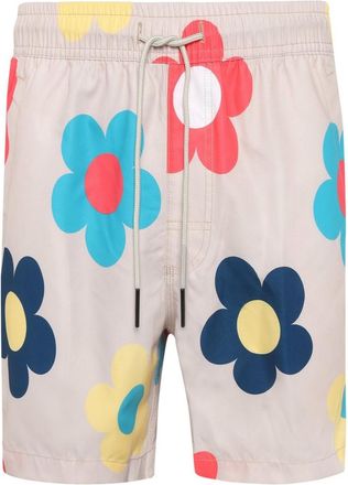 OAS Schnelltrocknende Badeshorts mit Blumen-Print in