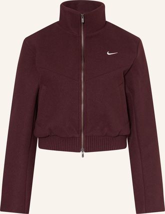 Nike Fleecejacke Sportswear rot