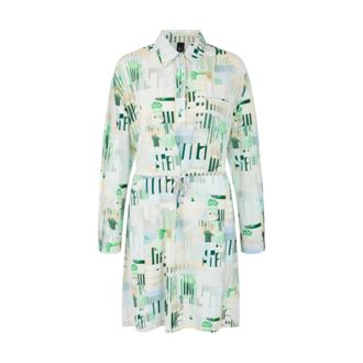 Marc Cain City Vibing Mini Shirt Dress - - Dresses - Damen - Mehrfarbig - 3XL