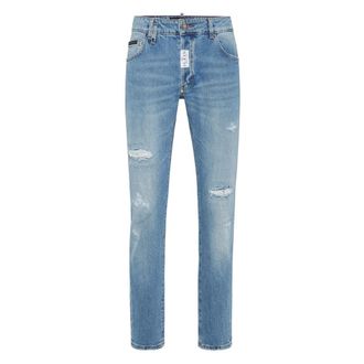 Philipp Plein Homme, Jeans, Bleu, Taille: W31 Jeans Skinny Fit