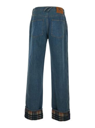 Burberry Mens Jeans Dexter Stonewash Blue Cotton