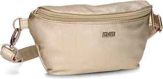 zwei Damen Hip Bag Mademoiselle.M MH4 Bauchtasche 25 cm 1 Liter aus hochwertigem Kunstleder, Crossbody Bag wasserabweisend, 3-in-1 Bequeme Brusttasche, Gür