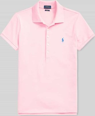 Polo Ralph Lauren Slim Fit Poloshirt aus Baumwoll-Mix