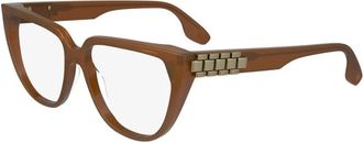 Victoria Beckham Femme, Accessoires, Brun, Taille: ONE Size Monture optique en ac&eacute;tate