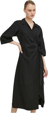 Sams&oslash;e & Sams&oslash;e Femme, Robes, Noir, Taille: 36 FR Maxi Robes