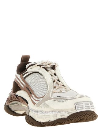 Balenciaga Mens White Polyethylene Athletic Sneakers