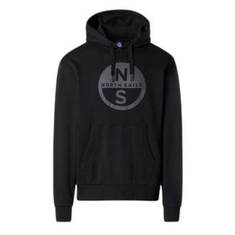 North Sails Sweat &agrave; capuche Big Logo - Homme - Sweatshirts et sweats &agrave; capuche - Noir - Taille: L