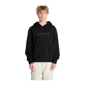 Calvin Klein Jeans Homme, Sweatshirts et sweats &agrave; capuche, Noir, Taille: XL Sweat &agrave; capuche avec broderie pour homme