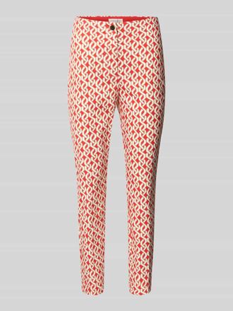 Christian Berg Slim Fit Hose in verk&uuml;rzter Passform