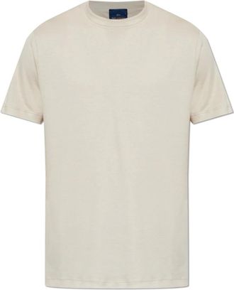 Paul & Shark Homme, Tops, Beige, Taille: S X-Soft Jersey T-shirt