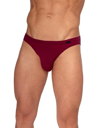 Olaf Benz Herren String rot Mikrofaser/Funktion unifarben