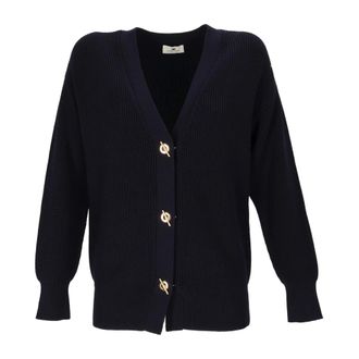 Elisabetta Franchi Cardigans - - Knitwear - Damen - Blau - XS