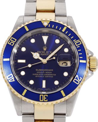 Rolex Uhren - Submariner - Gr. unisize - in Blau - f&uuml;r Damen