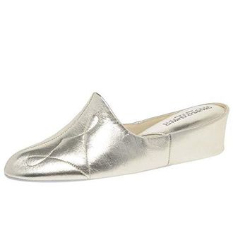 Charles Clinkard Chausson De Cuir Dulcie Relax Féminin 4 Platinum