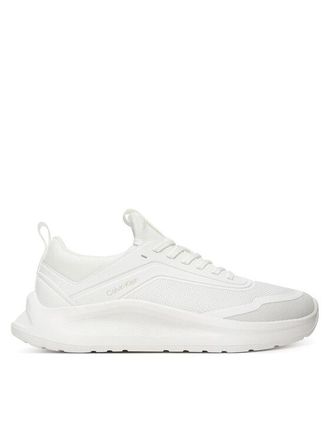 Calvin Klein Sneakers Light Eva Run Sock Mesh HW0HW03023 Wei&szlig;