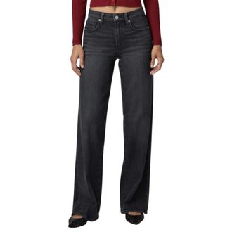 Paige Paige - Tatum Jeans droits - Femme - Jeans - Noir - Taille: W32