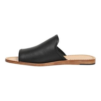 Dolce & Gabbana Kalbsleder-Pantoletten - - Shoes - Damen - Schwarzk - 44 EU