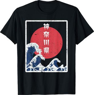 Pack A Punch Kanagawa, The Great Wave, Japanisch Shirt. Jahrgang T-Shirt