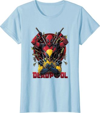 Deadpool And Wolverine Pose T-Shirt