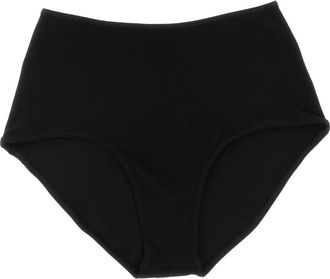 Norma Kamali Slip mit hohem Bund - Schwarz