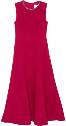 Roland Mouret Kleid mit Kristall-Ausschnitt - - Dresses - Damen - Rosa - S