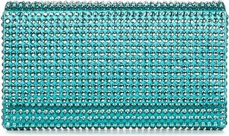Amina Muaddi Clutches - Green Clutch Bag - Gr. unisize - in Blau - für Damen