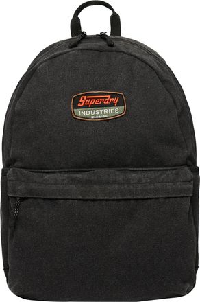 Superdry Damen Workwear Montana Rucksack aus Canvas Vintage Schwarz 1SIZE