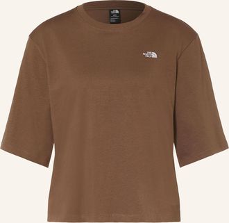 The North Face T-Shirt Tnf Essential Simple Dome braun