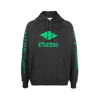 &Eacute;tudes Studio Homme, Sweatshirts et sweats &agrave; capuche, Noir, Taille: M Sweat &agrave; Capuche Noir Racing Eco Style Moderne