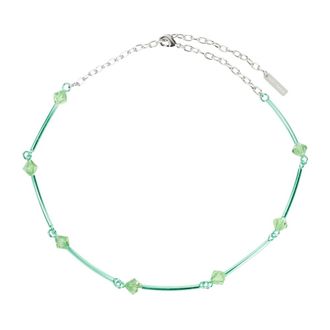 Hugo Kreit Spark Chain Halskette - - Accessories - Damen - Gr&uuml;n - ONE SIZE