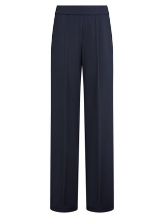 Peter Hahn Wide Fit-Jersey-Hose Peter Hahn blau