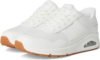 Skechers Baskets Uno Banksia pour Femme, Blanc, 38.5 EU
