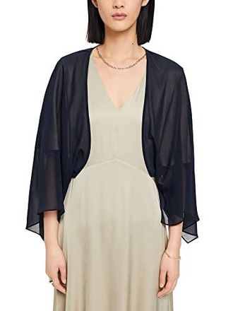 Esprit Collection 023eo1g324 Jacket, 400/bleu Marine, L Femme