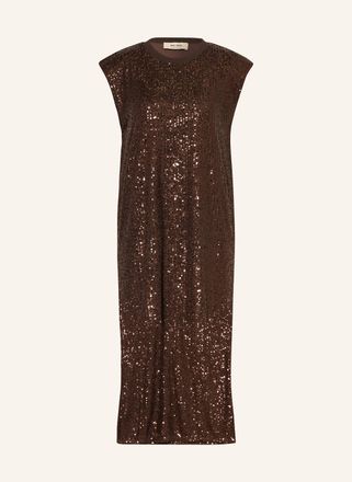 Mos Mosh Mos Mosh Kleid Mmaran Mit Pailletten braun