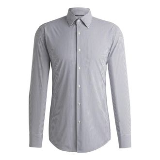 HUGO BOSS Homme, Chemises, Noir, Taille: 2XS Chemise P-Hank Kent