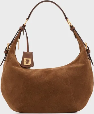 Gerard Darel Sac en cuir velours -LUNA - Acacia