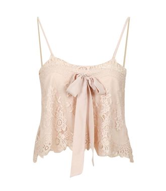 Aniye By Aniye par haut de couleur chair