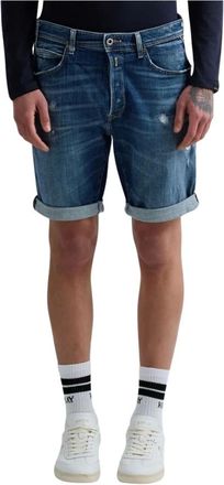 Replay Homme, Shorts, Bleu, Taille: W30 Rbj.981 Tapered-fit Shorts