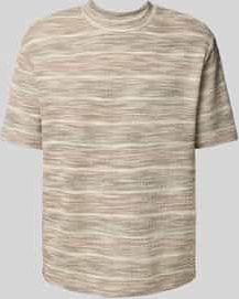 Mc Neal T-Shirt mit Strukturmuster