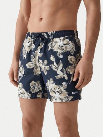 HUGO BOSS Badeshorts Discus 50544499 Dunkelblau Regular Fit