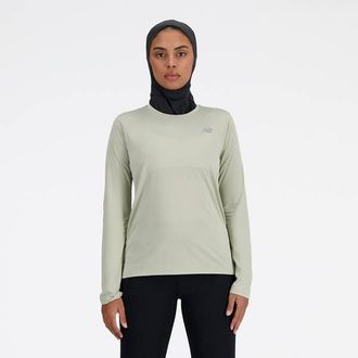New Balance Damen T-Shirt Womens Running L/S Top