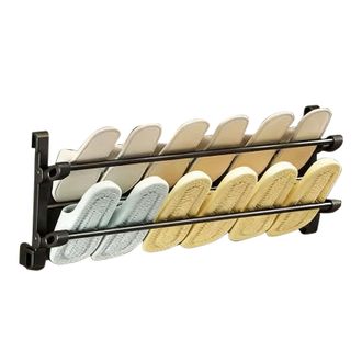 Generic Wandmontierter - 2-Stufiges Schmales Organisationsregal,Klappbares Schuhboard F&uuml;r Die Wand | F&uuml;r Sneaker Flur Eingangsbereich Kleiderschrank Badezimme