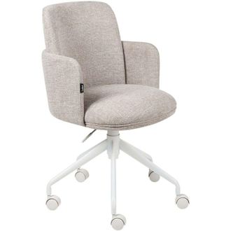 Beliani B&uuml;rostuhl DRYDEN Beige