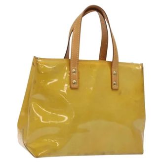 Louis Vuitton Pre-owned Cuir sacs-louis-vuitton - Femme - Pre-owned - Jaune - Taille: ONE Size