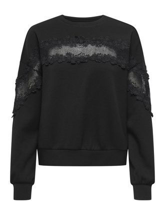 Only Onllemo L/S O-Neck Lace SWT
