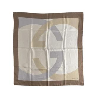Gucci Foulard en soie Pre-owned - Femme - Pre-owned - Multicolore - Taille: ONE Size