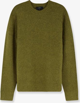 Vince Wool blend sweater with melange effect - VINCE. - gender_Man