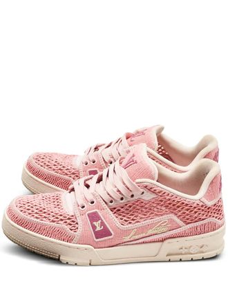 Louis Vuitton Gestrickte Sneakers - Rosa