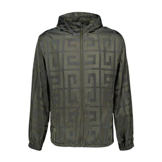 Givenchy 4G Windbreaker - - Jackets - Herren - Gr&uuml;n - L